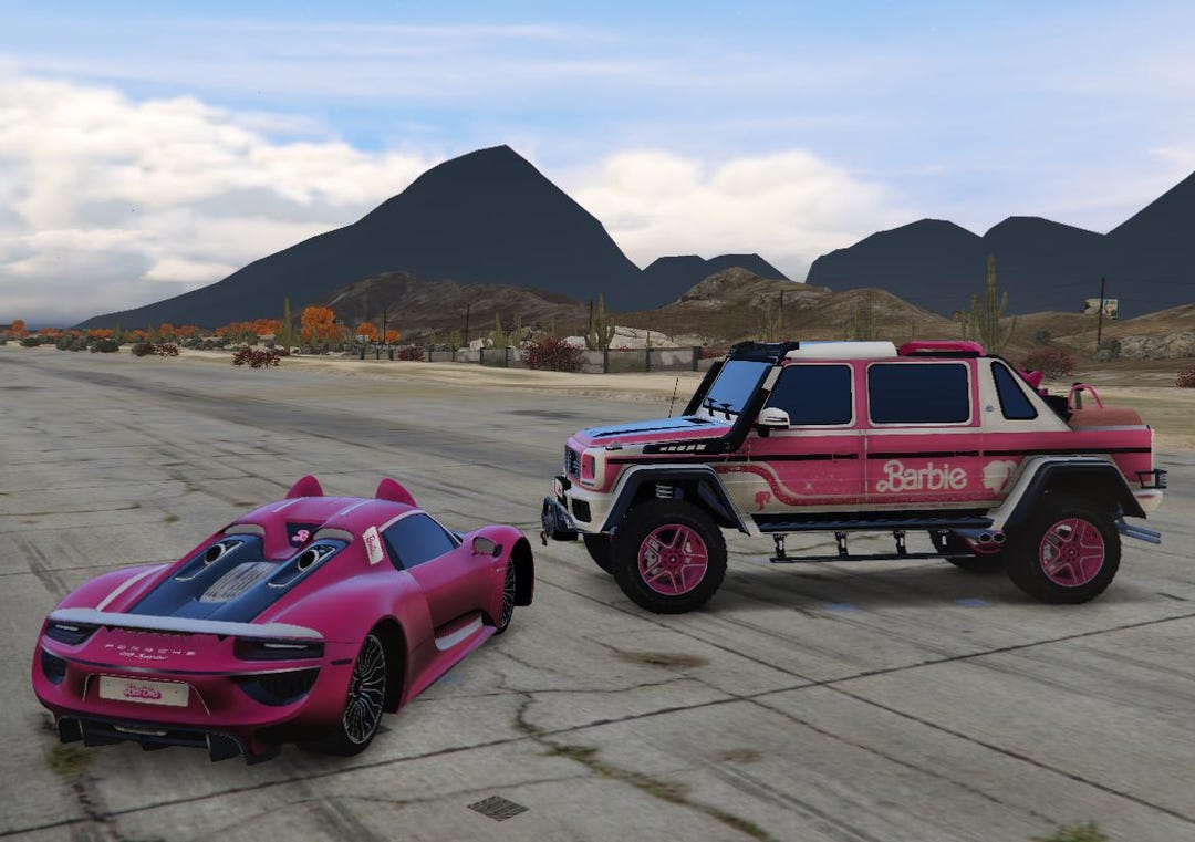 Pink Doll-style Fivem Car Pack – 2 Custom Vehicles - Etsy UK