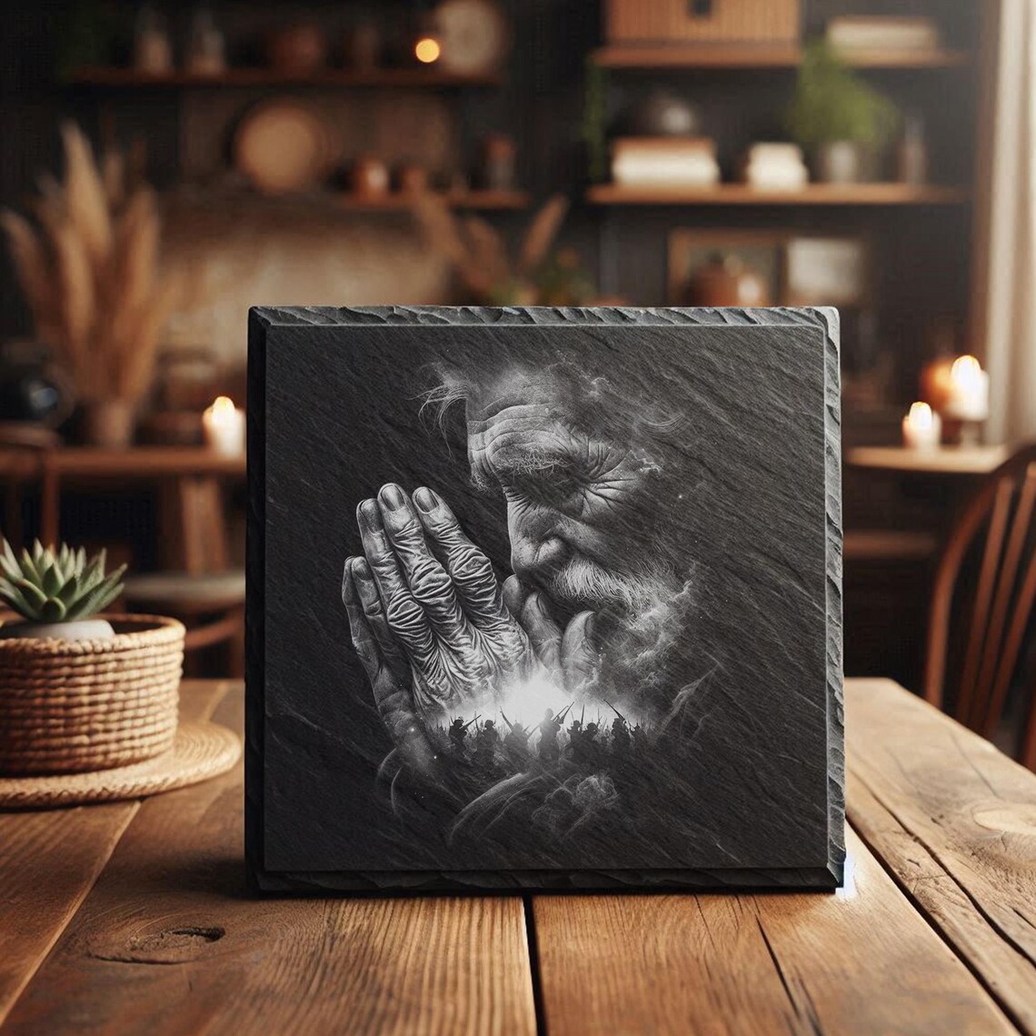 Hands in Prayer PNG – Slate Engraving File for Laser Machines [1] - Etsy