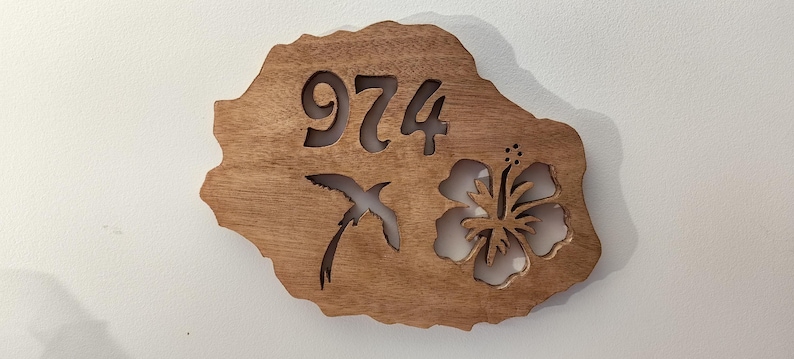 Decorative Wooden Map of Reunion Island - Etsy Canada