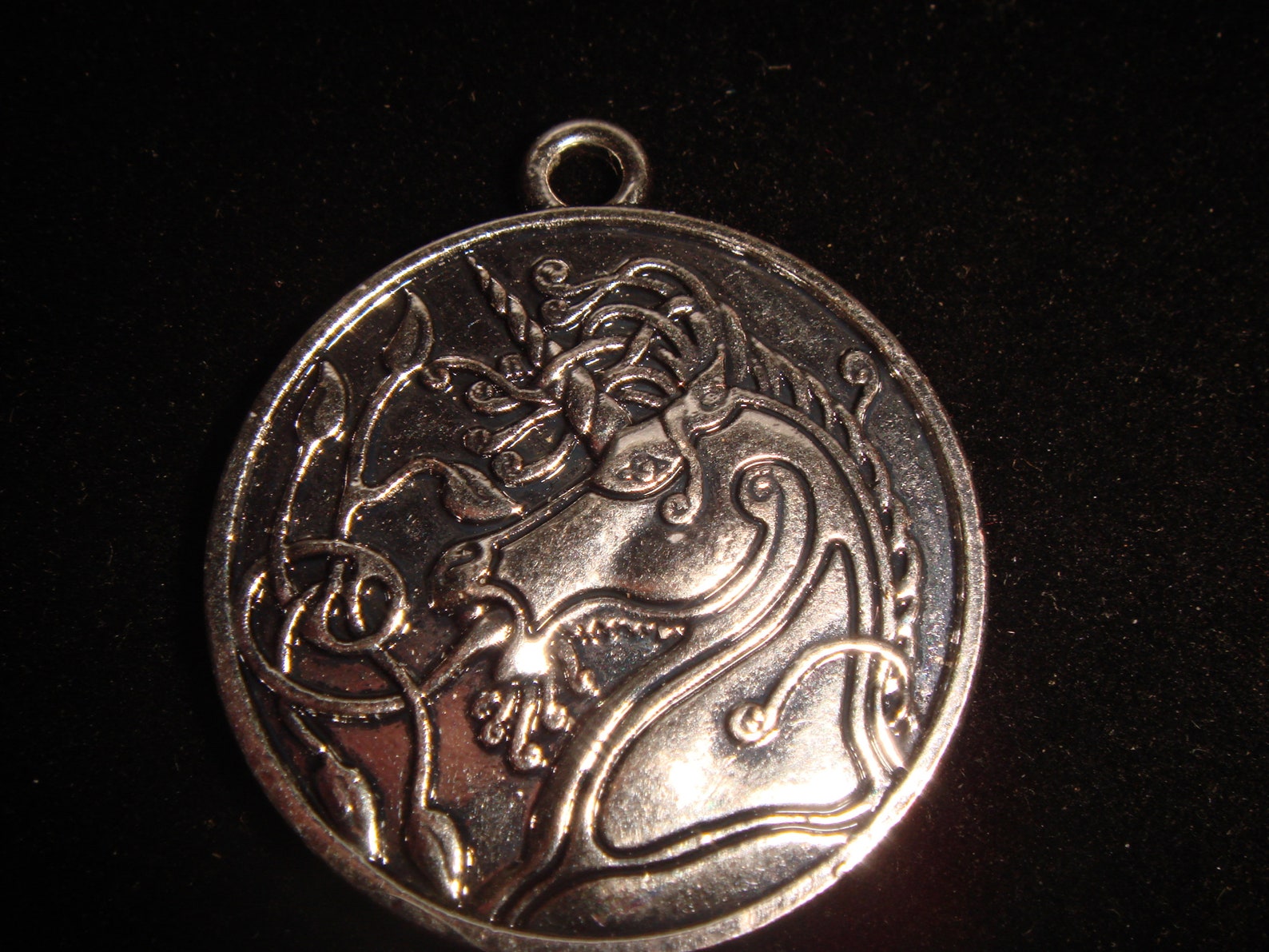 Pagan Celtic Scottish Unicorn Dbl Sided Coin Style W Triquetra - Etsy