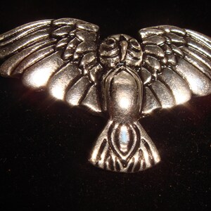 Pagan Celtic Inanna, Ishtar, Hecate, Minerva Flying Owl W Toggle - Etsy
