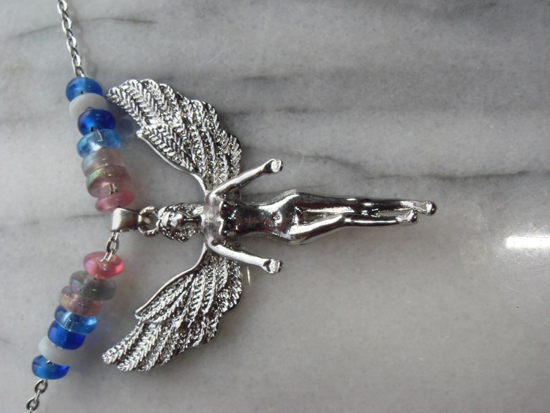 Pagan Winged Nyx Goddess of Creation Witchcraft Seduction Women 3D W ...