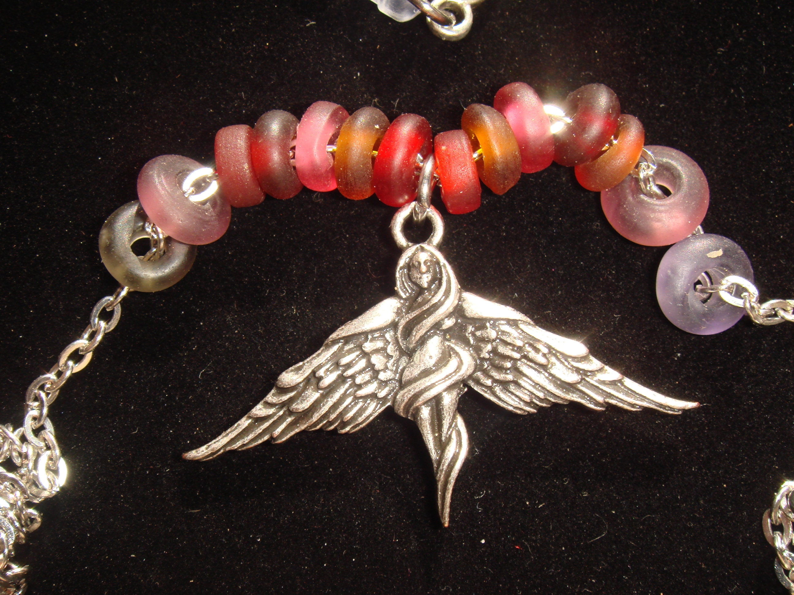 Pagan Winged Nyx Goddess of Creation Witchcraft Seduction Women 3D W ...