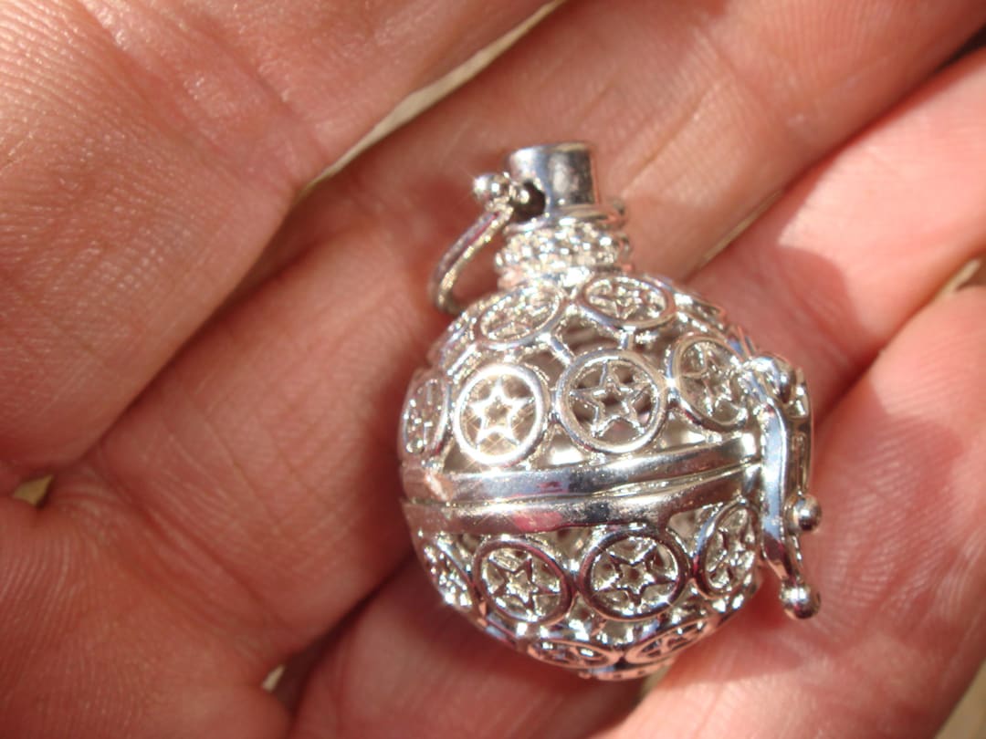 2pack Star Pentacle Witch Spell Ball Locket Pendant W Keychain - Etsy