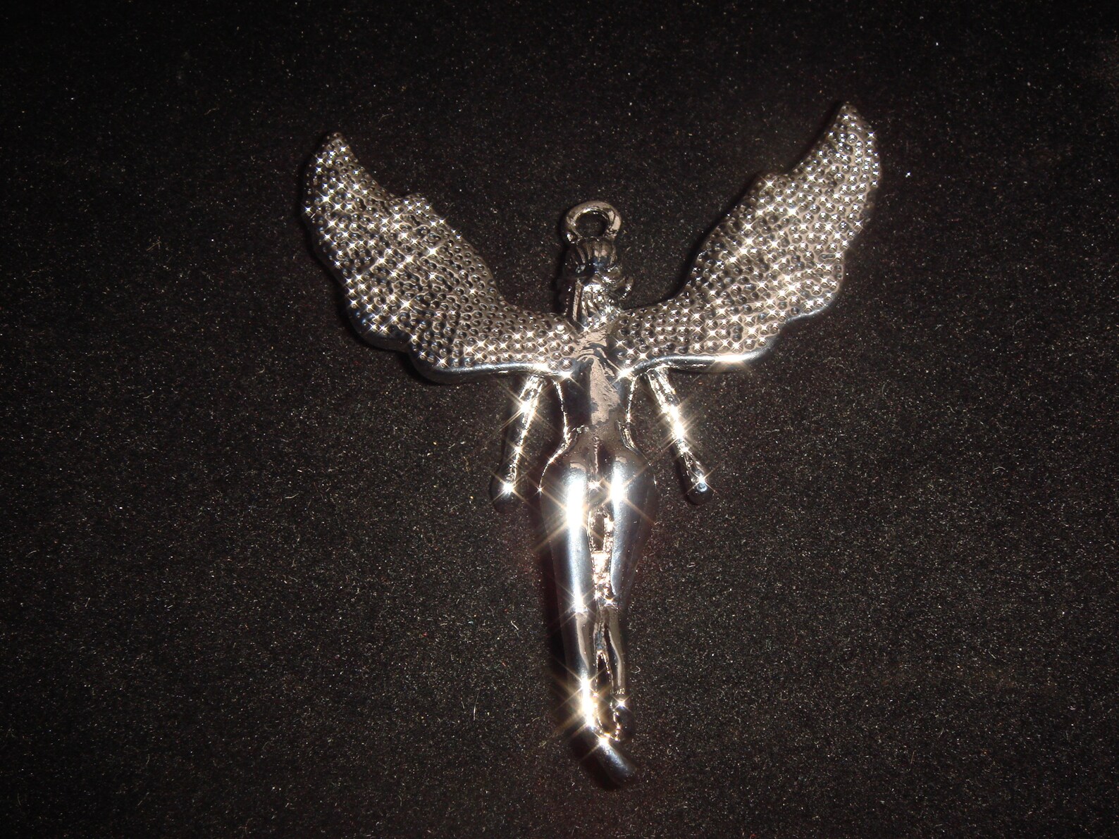 Pagan Winged Nyx Goddess of Creation Witchcraft Seduction Women 3D W ...