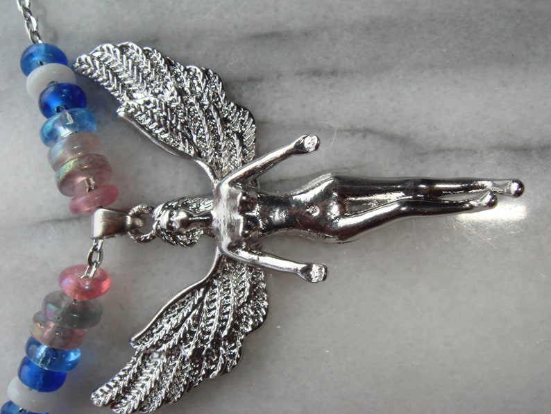 Pagan Winged Nyx Goddess of Creation Witchcraft Seduction Women 3D W ...