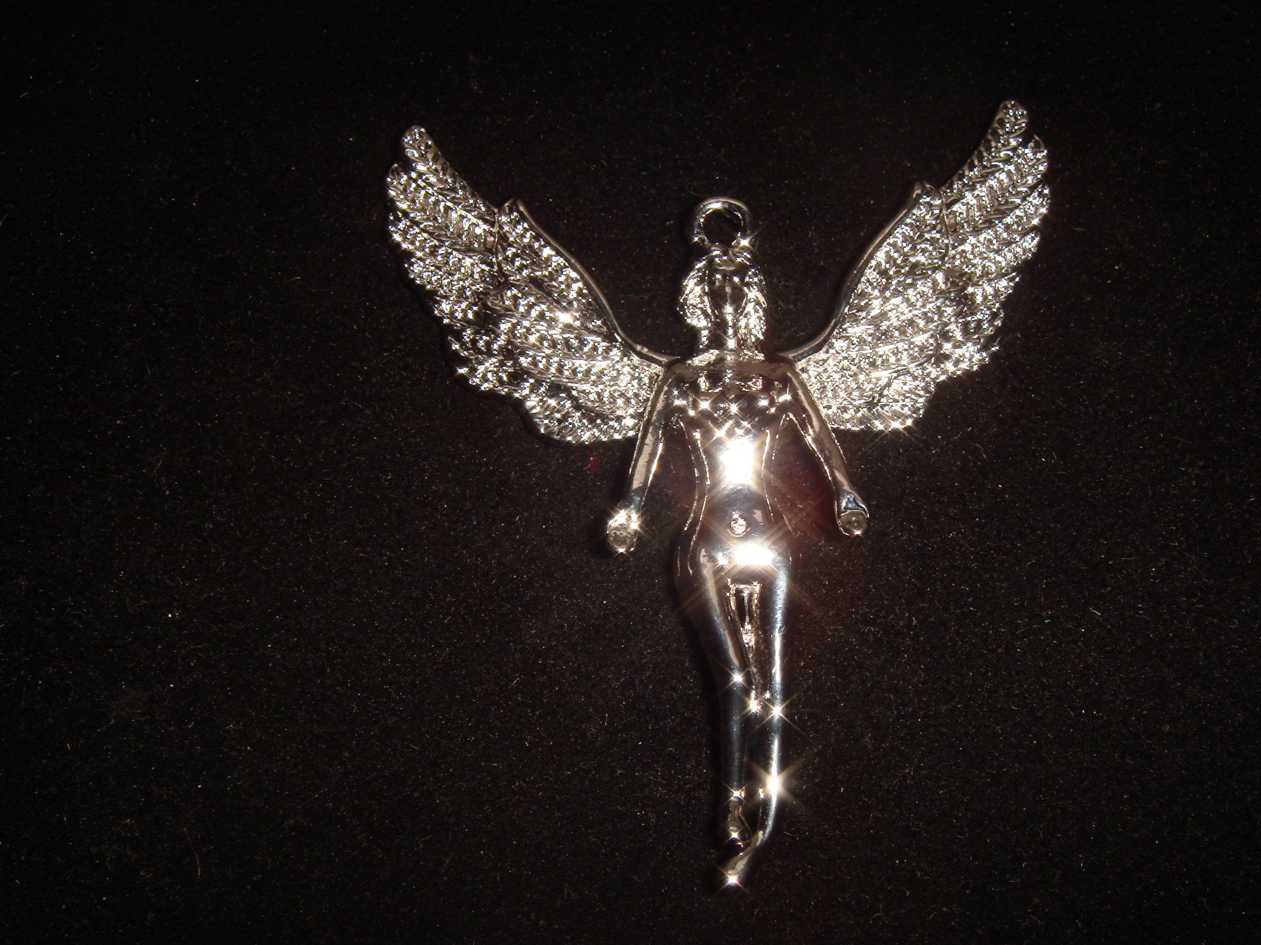 Pagan Winged Nyx Goddess of Creation Witchcraft Seduction Women 3D W ...