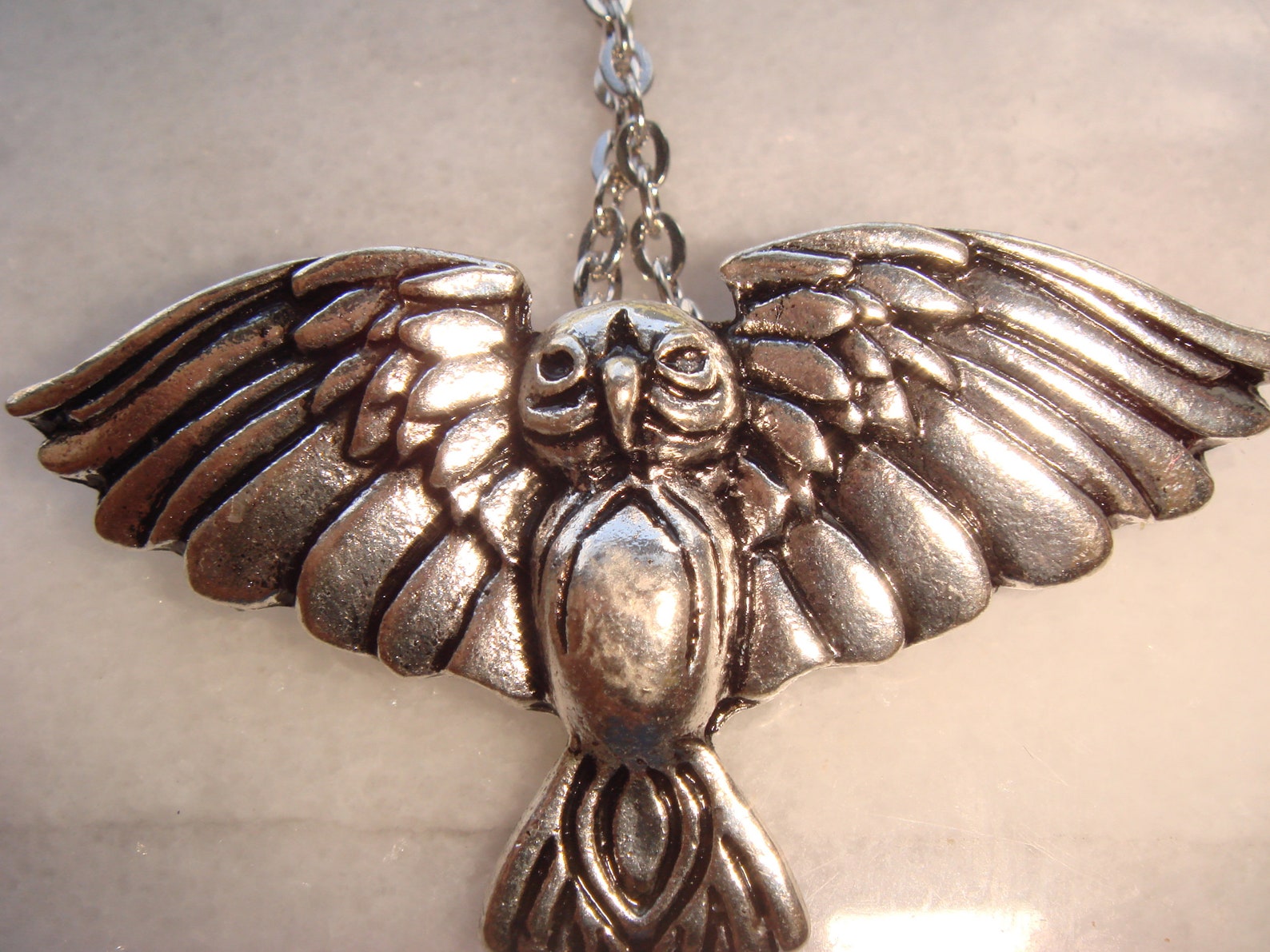 Pagan Celtic Inanna, Ishtar, Hecate, Minerva Flying Owl W Toggle - Etsy