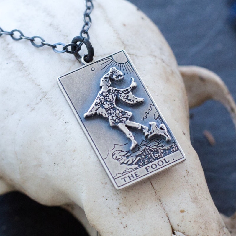 Tarot Fool Necklace - Etsy