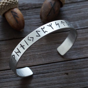 Rune Bracelet - Viking Jewelry - Women Men Viking - Norse - Viking ...