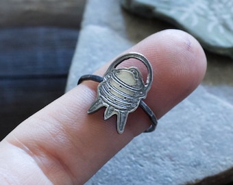 Cauldron Ring - Etsy