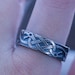 Jormungandr Ring - Jormungand Viking Jewelry - Celtic Knot Band Ring ...