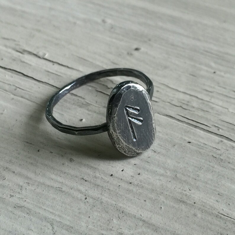 Sterling Silver Rune Ring Viking Jewelry Rune Ring | Etsy