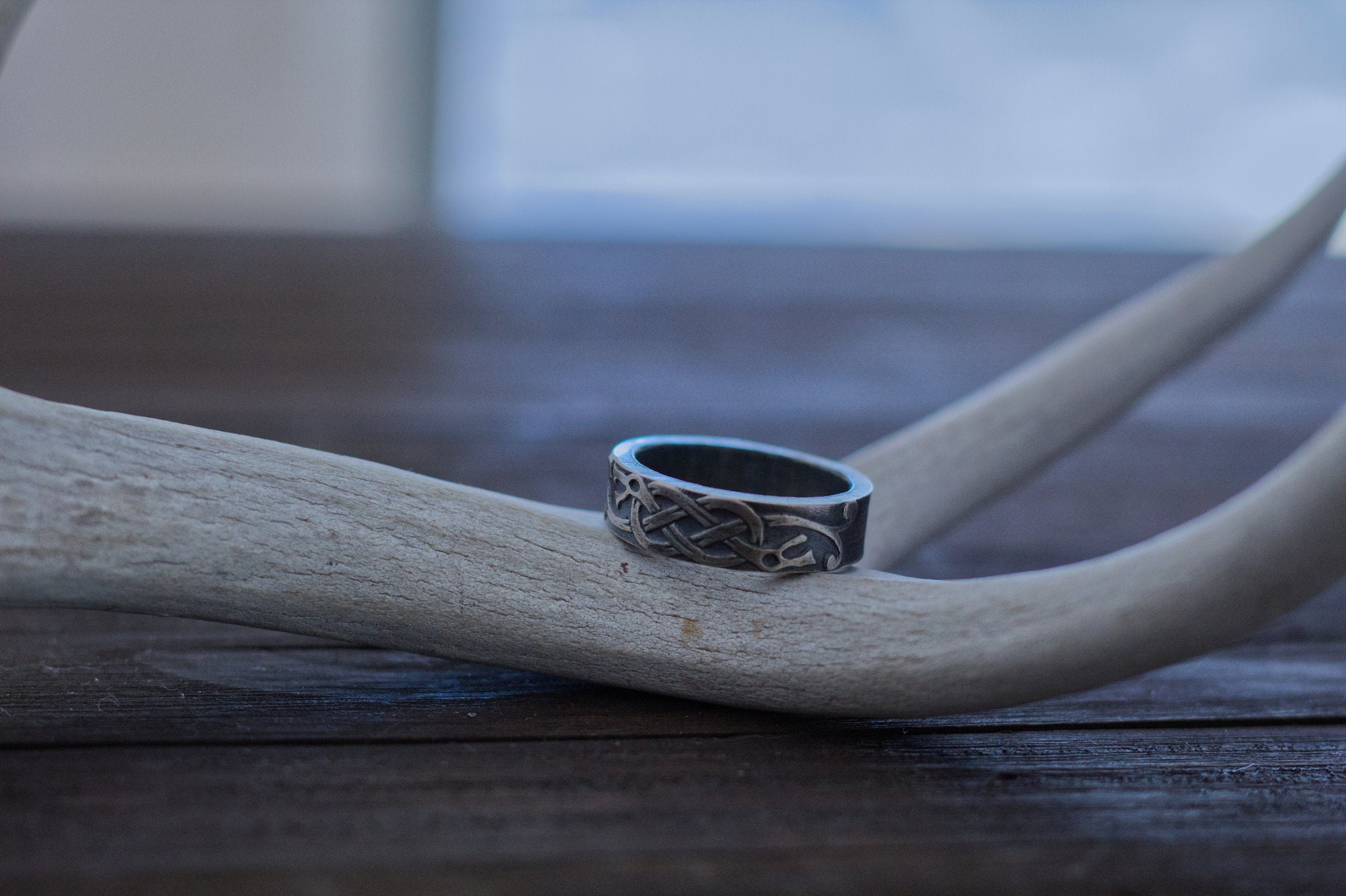 Jormungandr Ring Jormungand Viking Jewelry Celtic Knot | Etsy UK