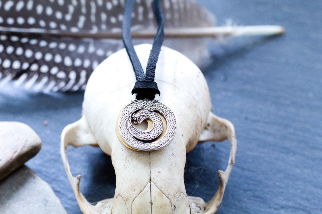 Jormungandr Norse Necklace, Norse Pagan Jewelry, Viking Costume Gifts ...