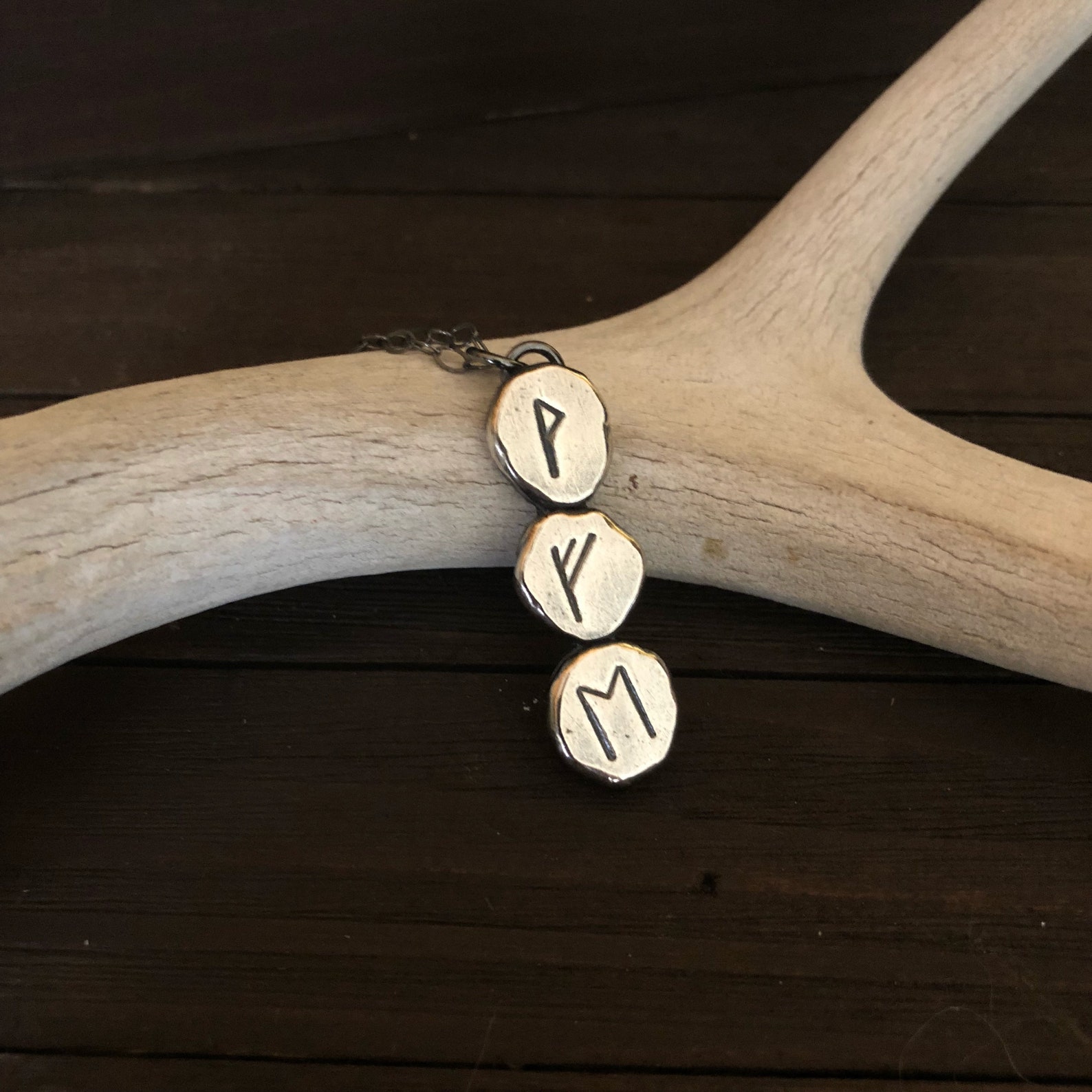 Rune Necklace Viking Jewelry Rune Pendant Rune Charm - Etsy