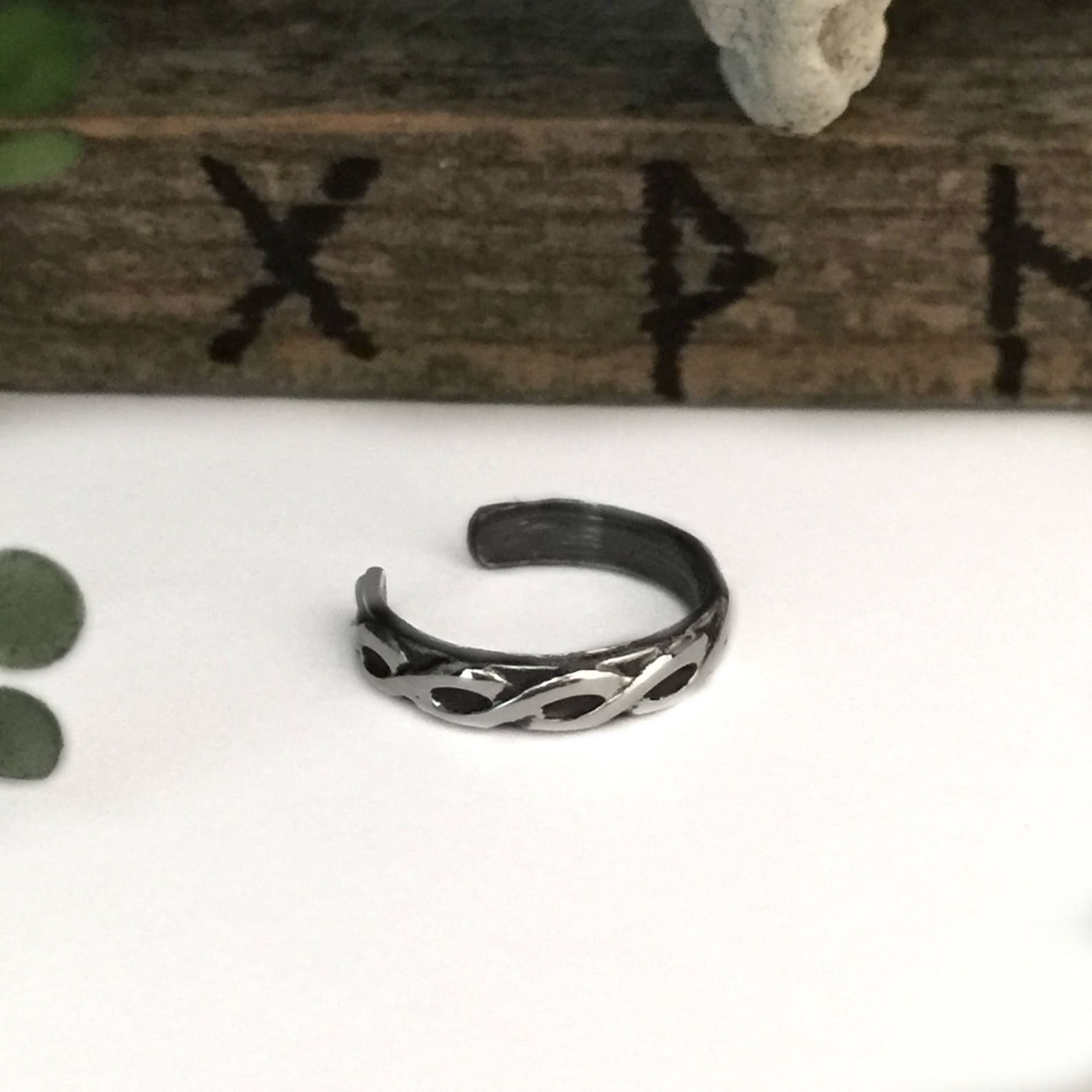 Silver Ear Cuff - Viking Jewelry - Earcuff - Infinity Knot - Celtic ...