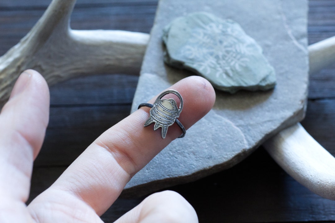 Mini Cauldron Ring - Witches Cauldron - Samhain - Witchcraft Jewelry ...