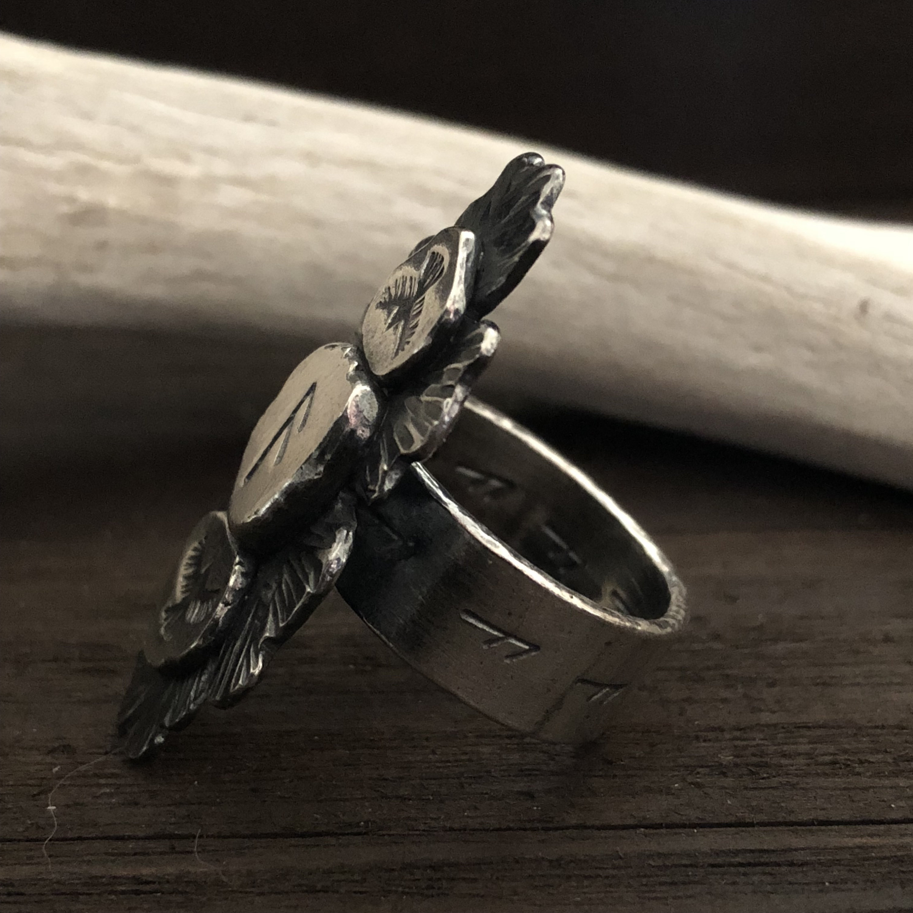 Viking Raven Ring - Rune Ring - Silver Viking Jewelry - Spirit Animal ...