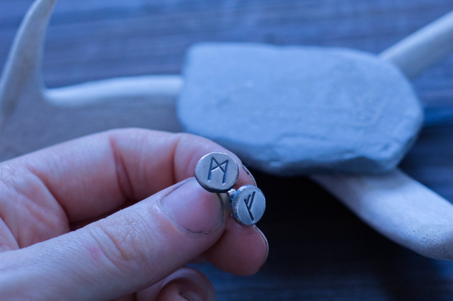 Silver Rune Jewelry Viking Jewelry Viking Earrings - Etsy
