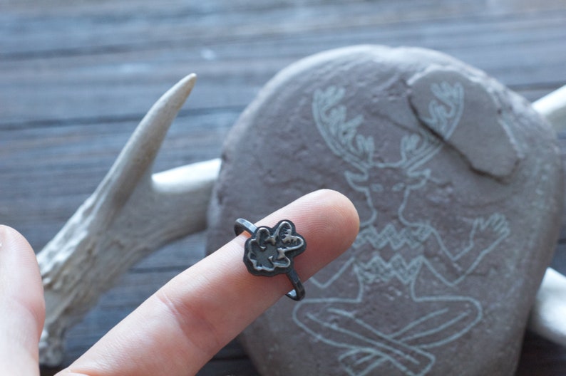 Cernunnos Ring Horned God Ring Pagan Ring Witch Ring - Etsy