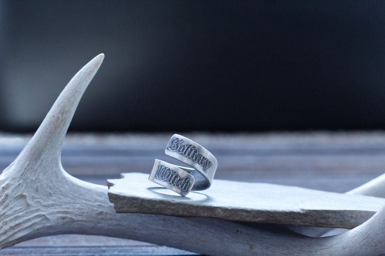 Witch Ring Solitary Witch Wiccan Ring Pagan Ring - Etsy