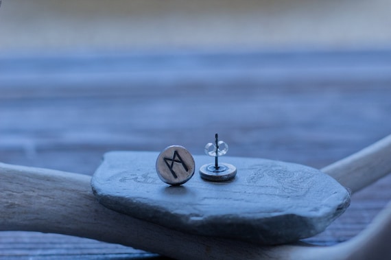 Silver Rune Jewelry Viking Jewelry Viking Earrings - Etsy