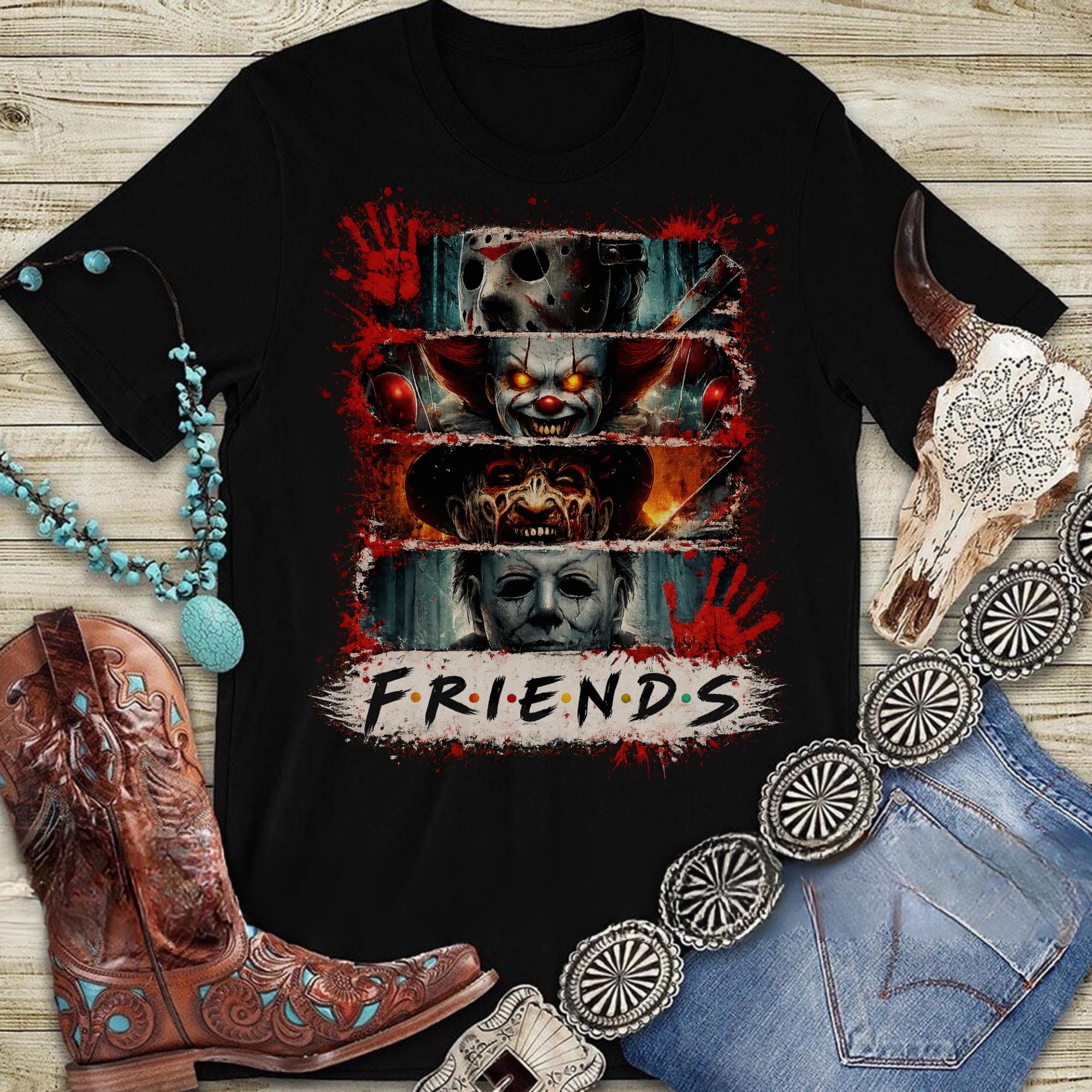 Horror Friends PNG, Slasher Movie Characters, Scary Halloween Graphic ...