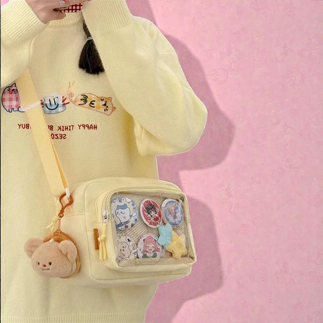 Ita Bag With Insert, Scalloped Window Pin Display - Etsy