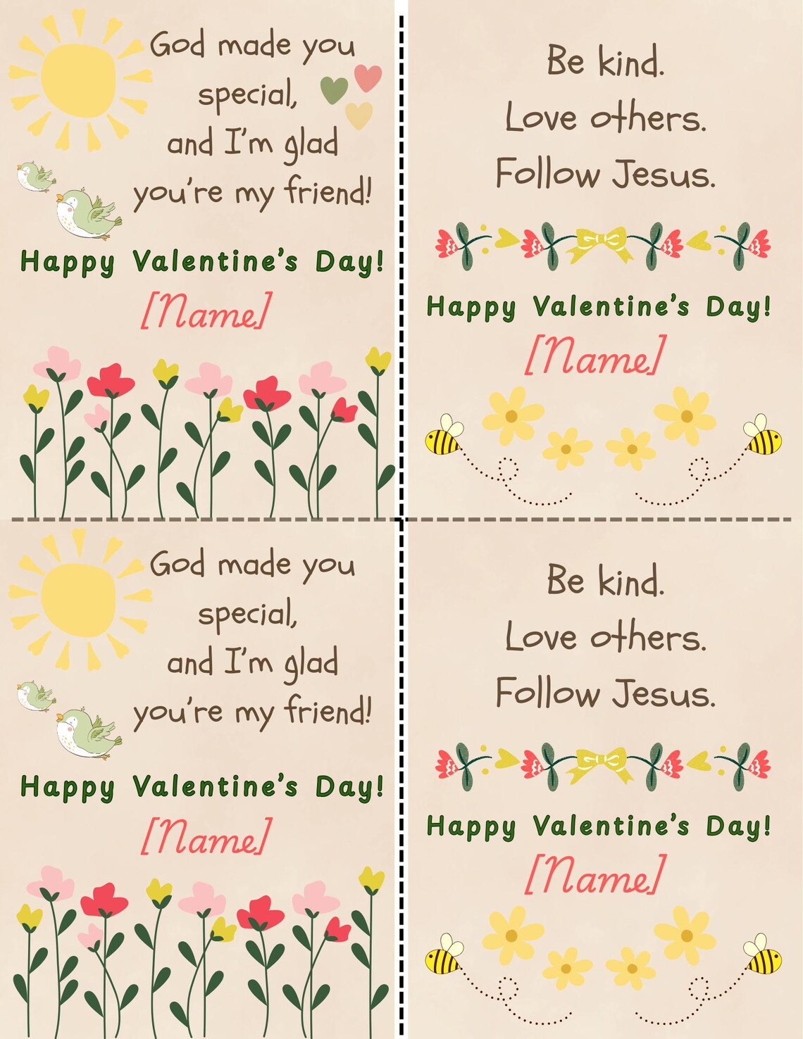 Christian Valentine’s Day Cards for Friends - Etsy