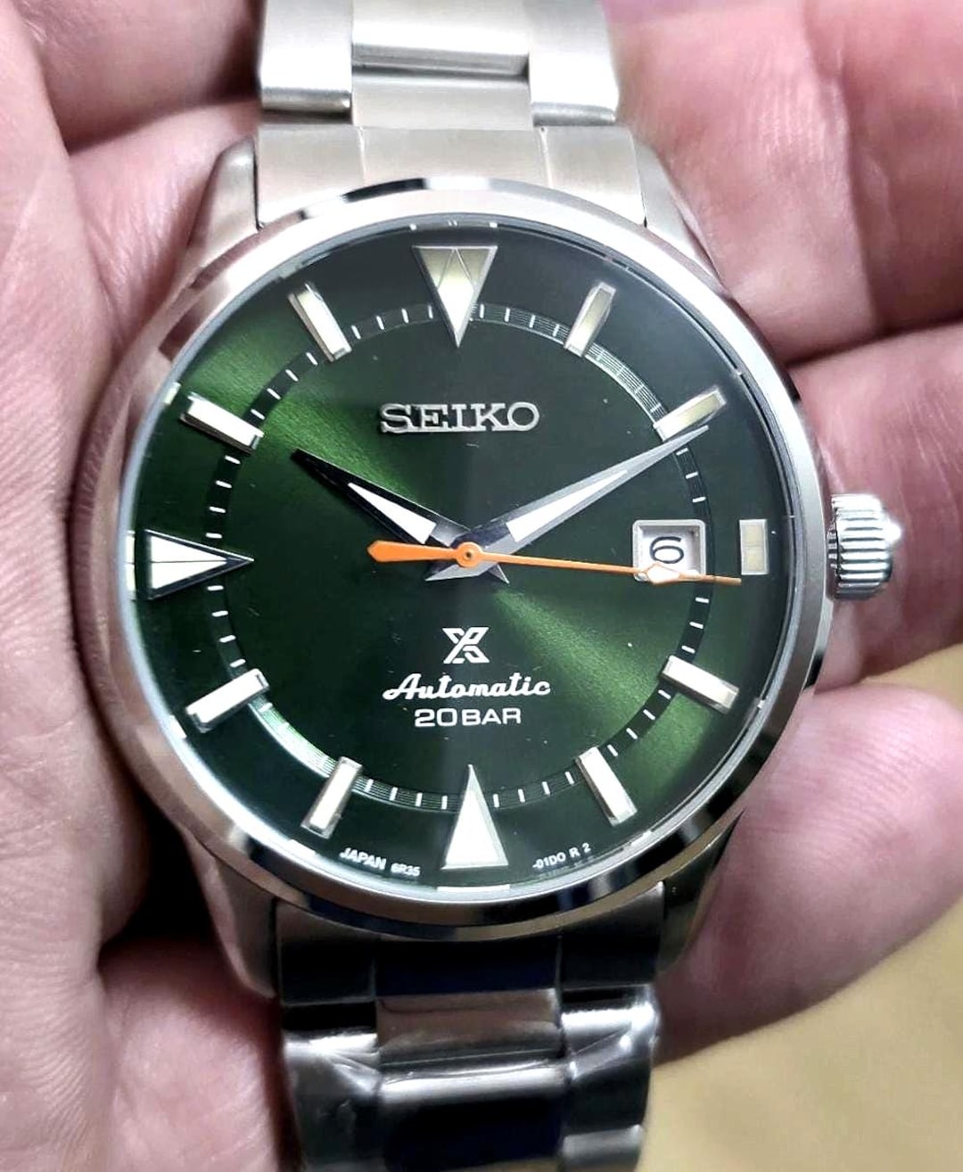 Seiko X Alpinist Deep Lake Green 6R35A - Etsy