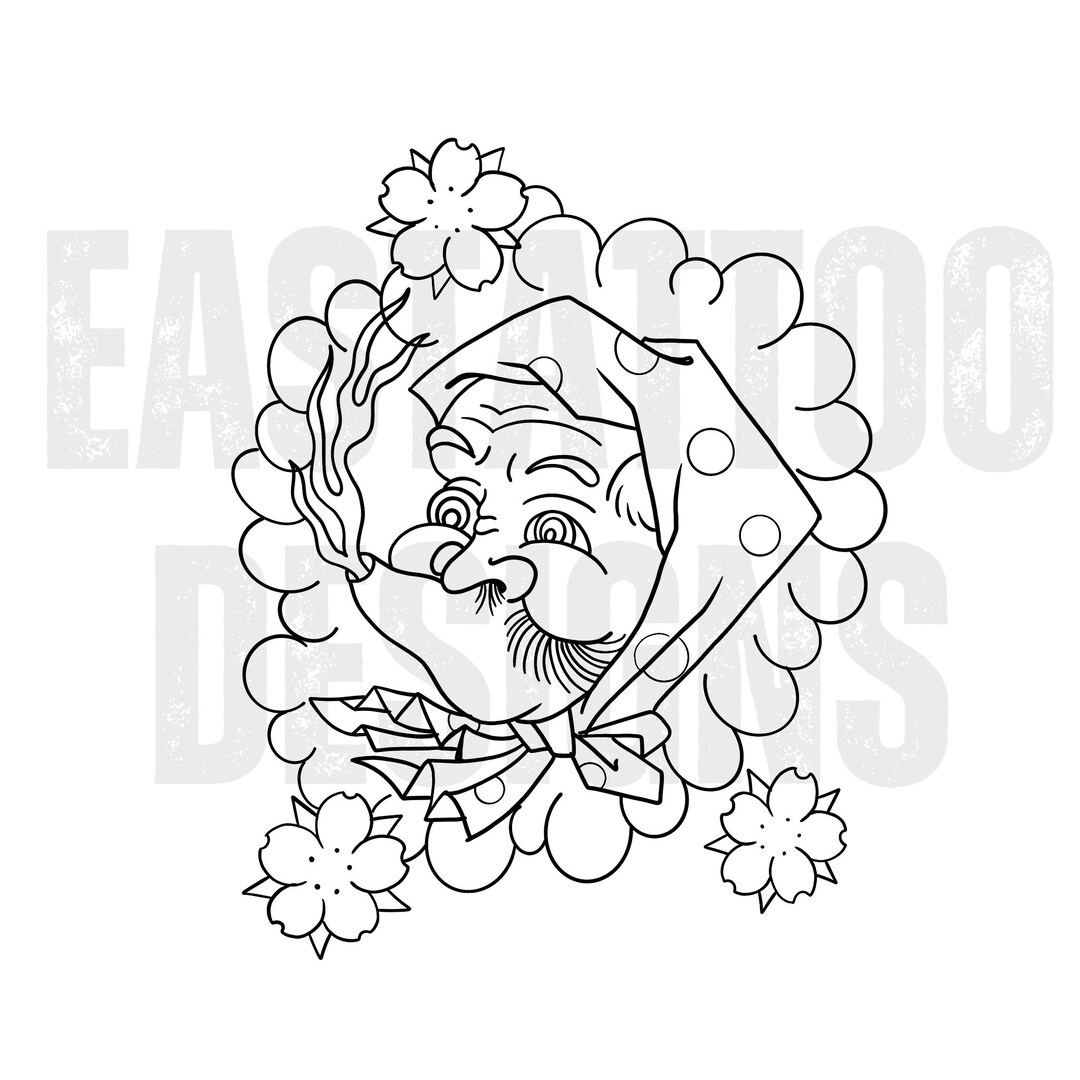 Vintage Old School Flash Line Art | PNG Transparent Background (digital ...