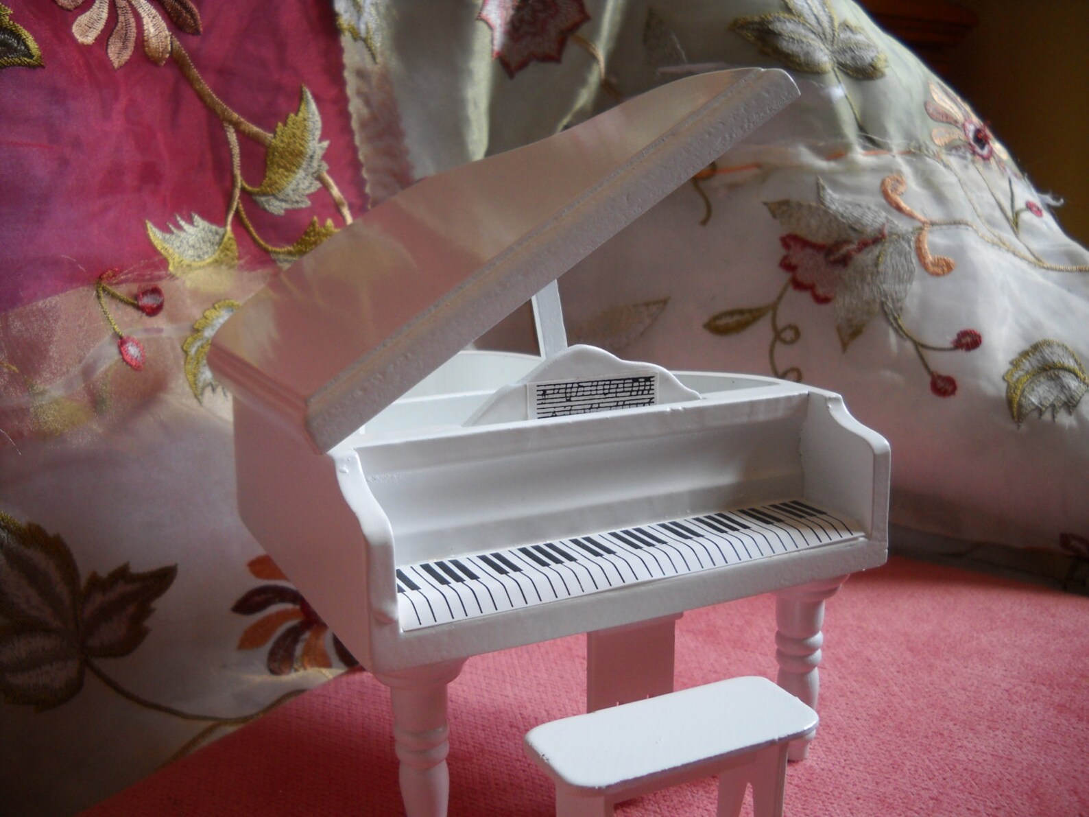 Baby Grand Piano Miniature Piano for Dollhouse or | Etsy