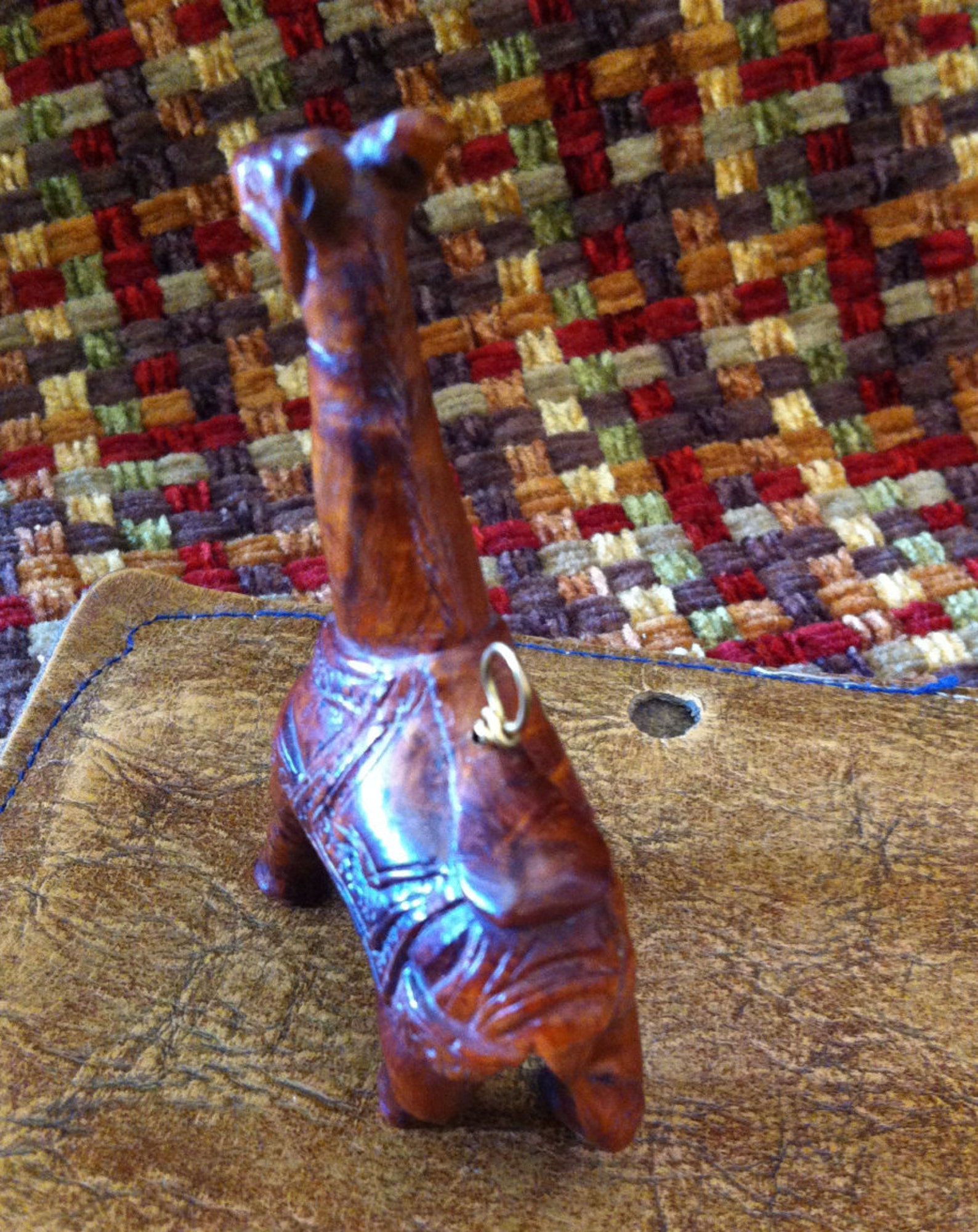 Carved Mali Wood Figurine Pendant, or Freestanding Llama, 2.5 Inches - Etsy