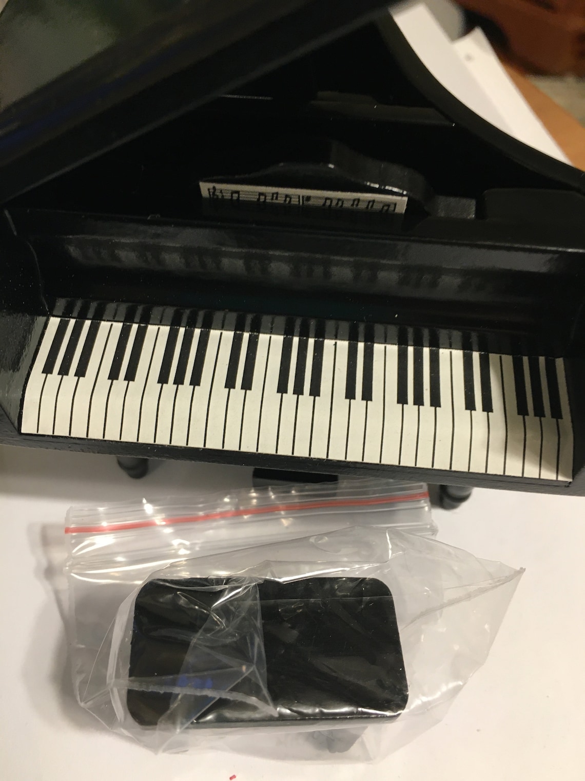 Baby Grand Piano Miniature Piano for Dollhouse or | Etsy