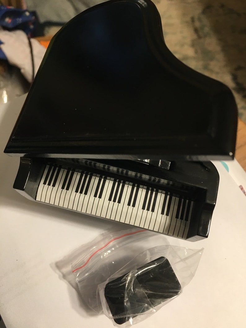 Baby Grand Piano Miniature Piano for Dollhouse or | Etsy