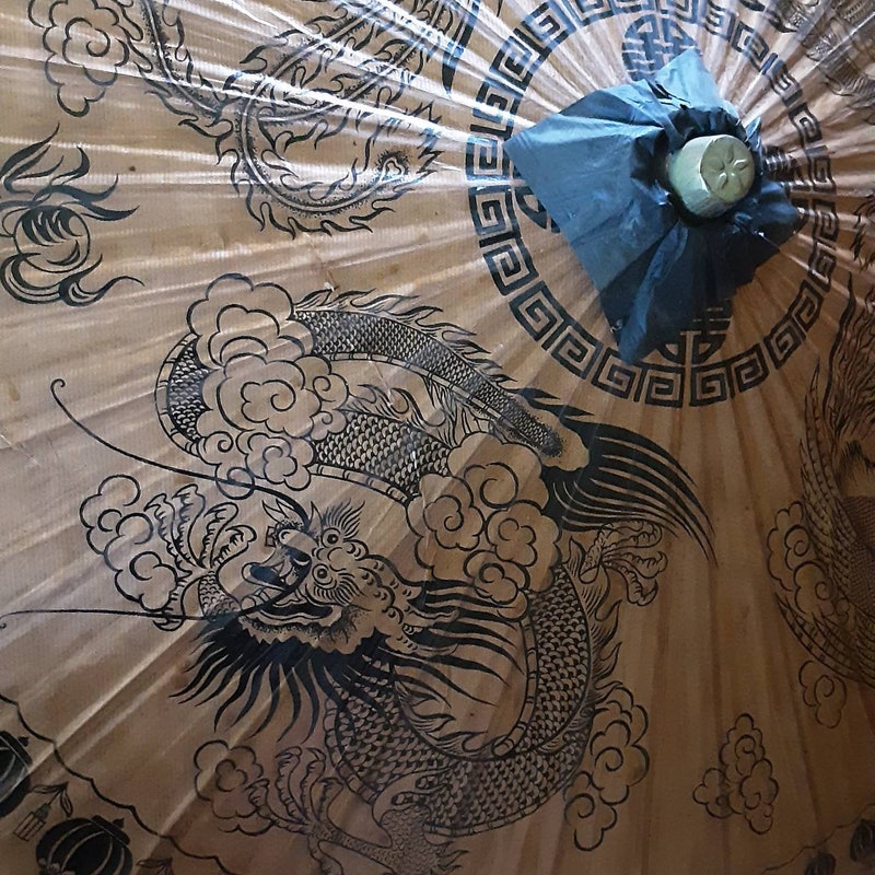 Hand Painted Parasol - Etsy