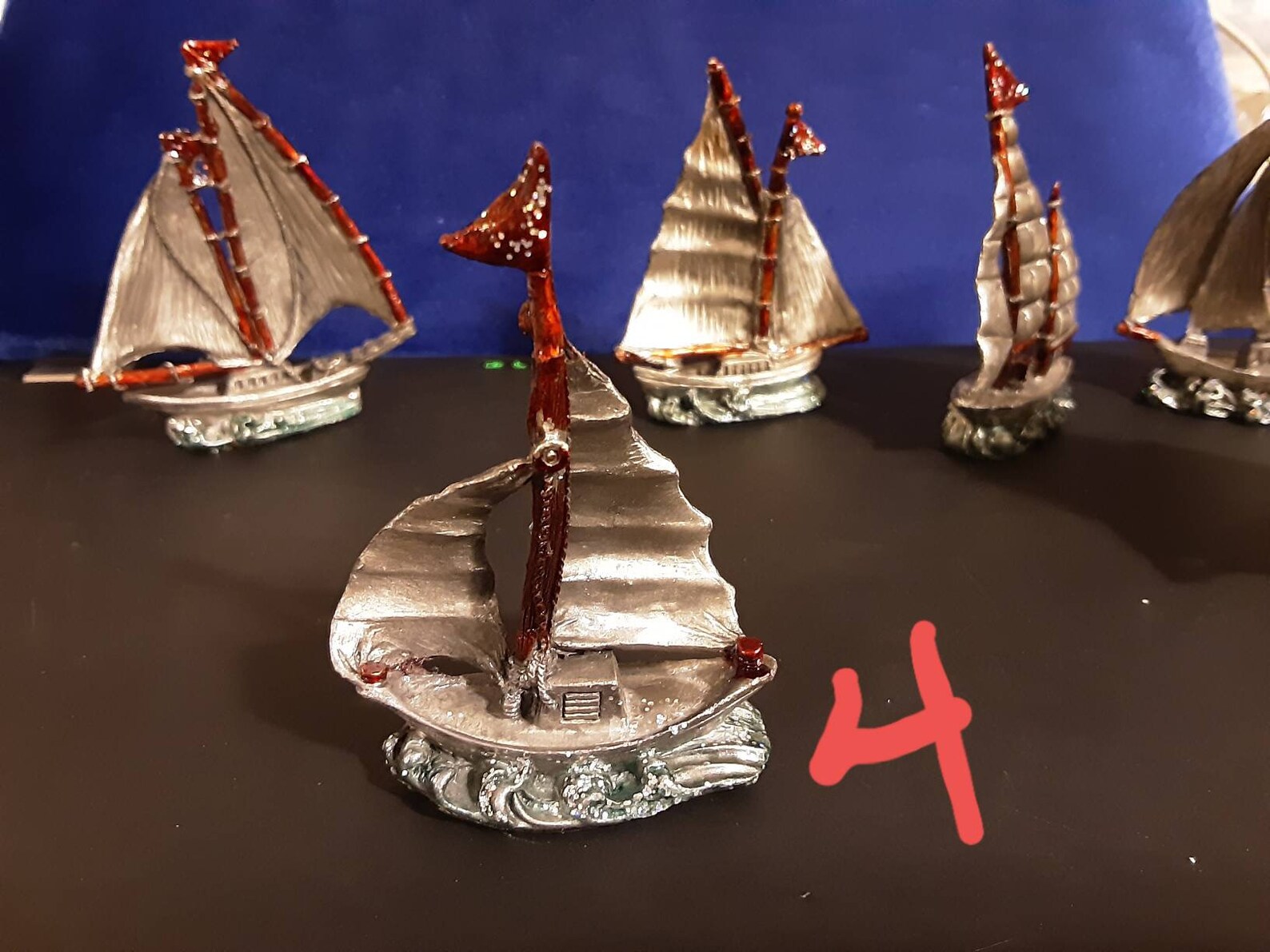 Ships in Pewter, Miniatures, Miniature Ships, Fleet Choices, 1.5" to 1. ...