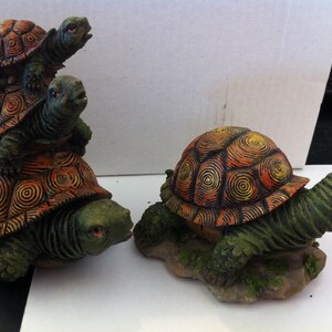 Turtle, Turtle Stack, Land Turtles, 3-5 Inches Tall and Wide - Etsy