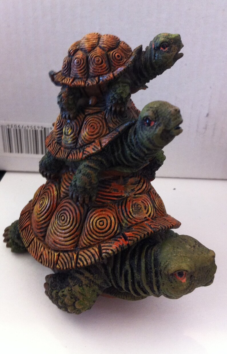 Turtle, Turtle Stack, Land Turtles, 3-5 Inches Tall and Wide - Etsy