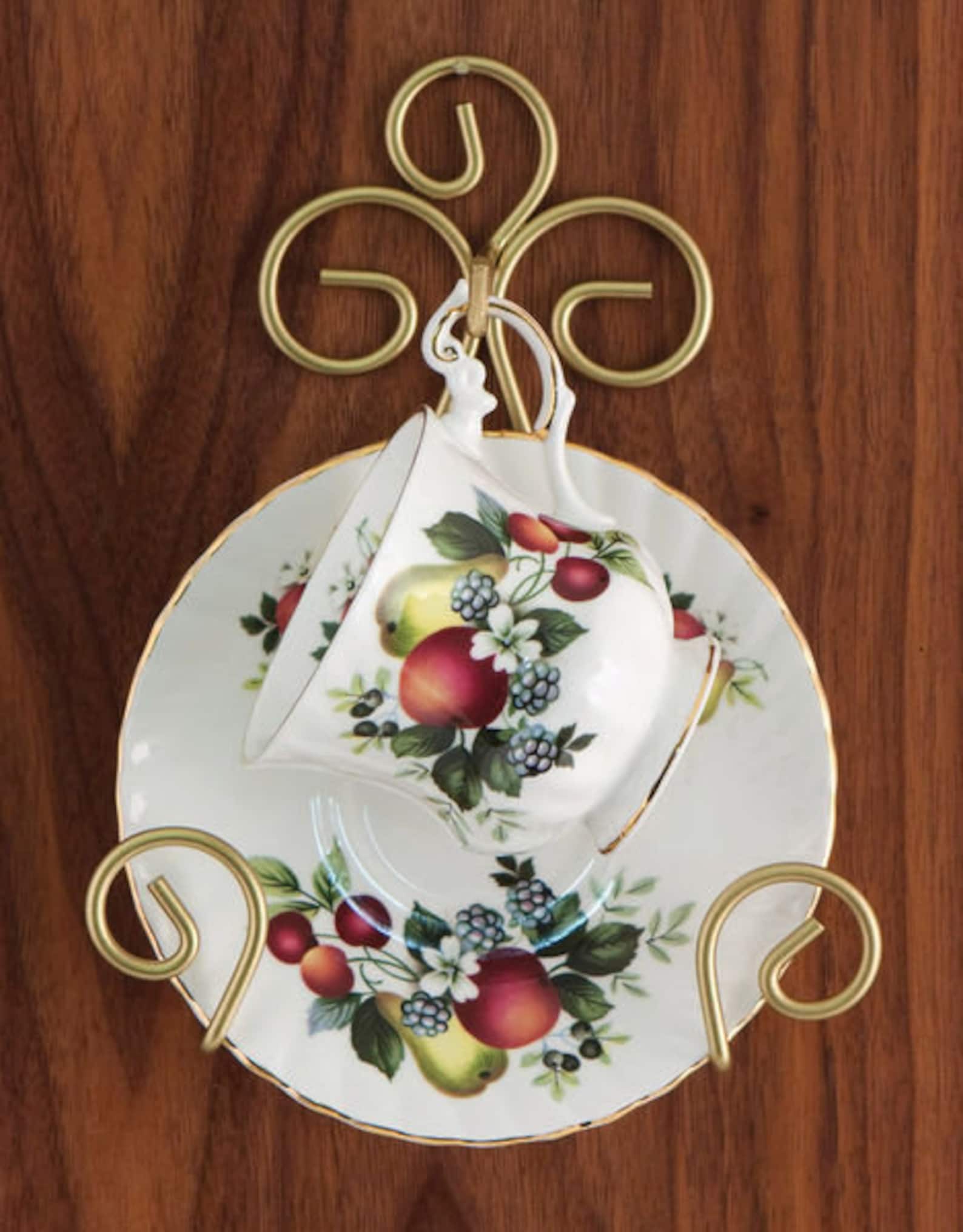 Cup & Saucer Hanging Wall Mount 3 Styles to Choose From Cup - Etsy