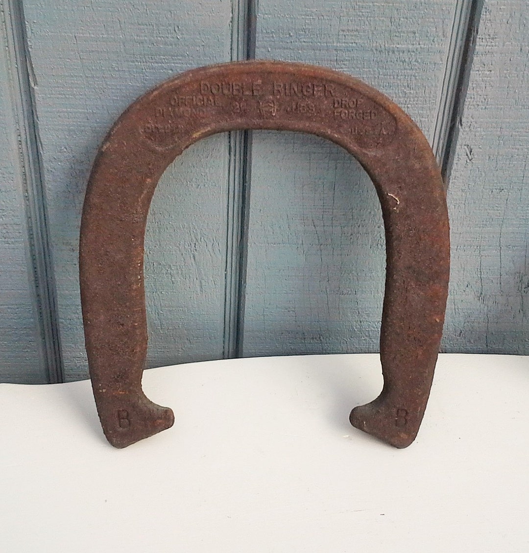 Vintage Horseshoe - Double Ringer - Etsy