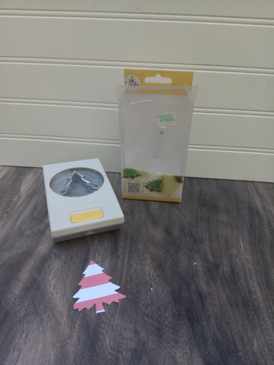 Ek Tools Christmas Tree Punch Tree Paper Punch Craft Punch - Etsy