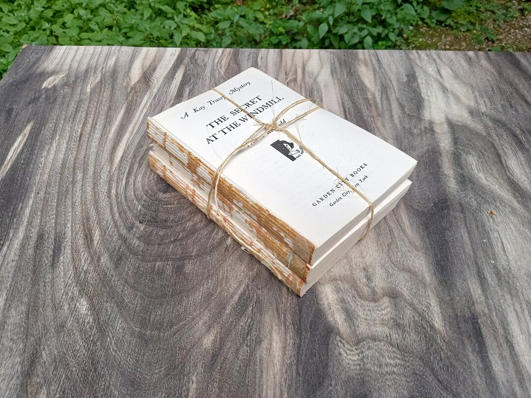 Unbound Book Collection - Distressed Book Set - Re Purposed Decorative ...