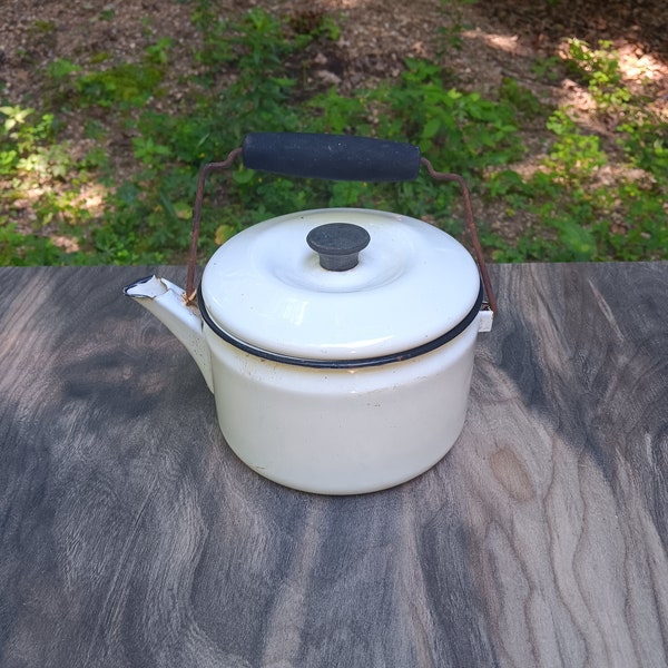 Enamel Tea Pot - Etsy
