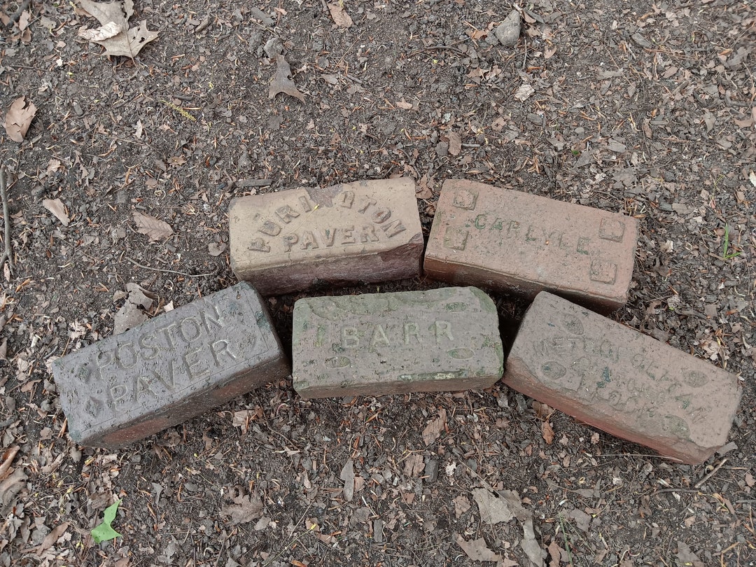 Antique Brick Pavers - Garden Décor - Red Bricks - Etsy