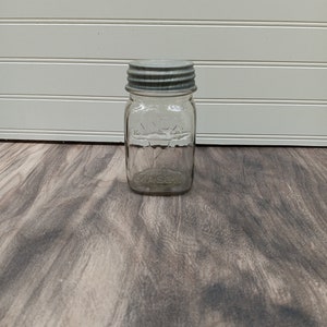 Vintage Knox Mason Jar With Zinc Lid - Etsy