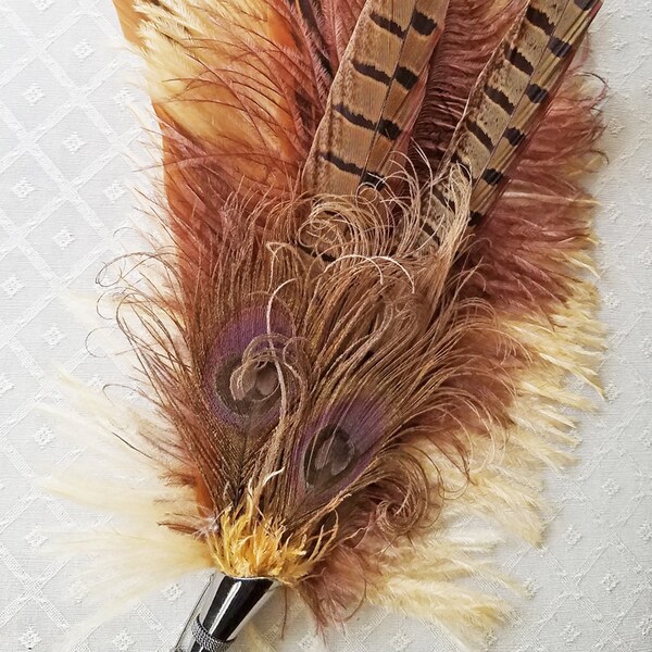 Feather Hat Pin - Etsy