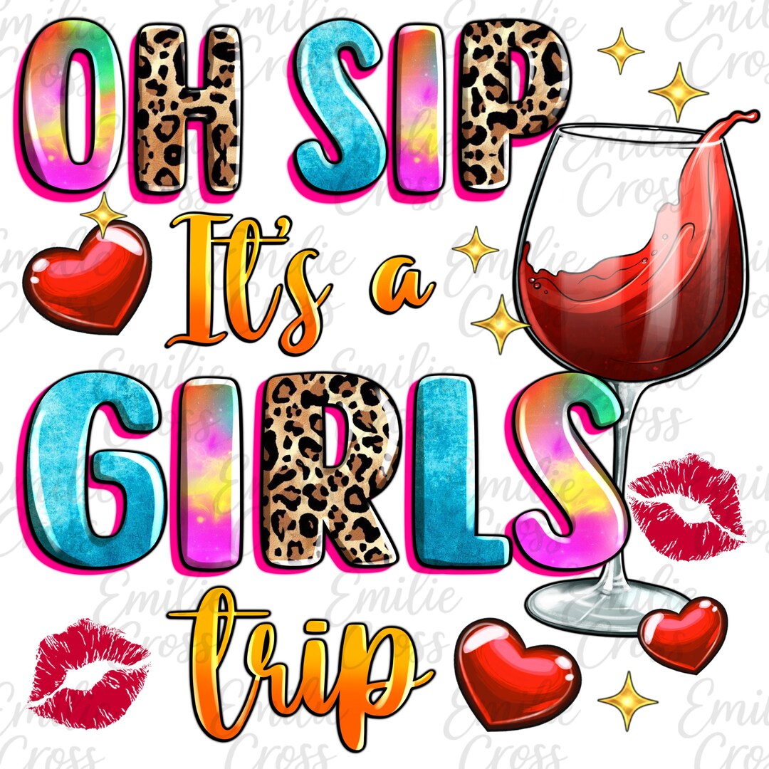 Girls Trip Wine PNG, Funny Bachelorette Design (digital Download) - Etsy