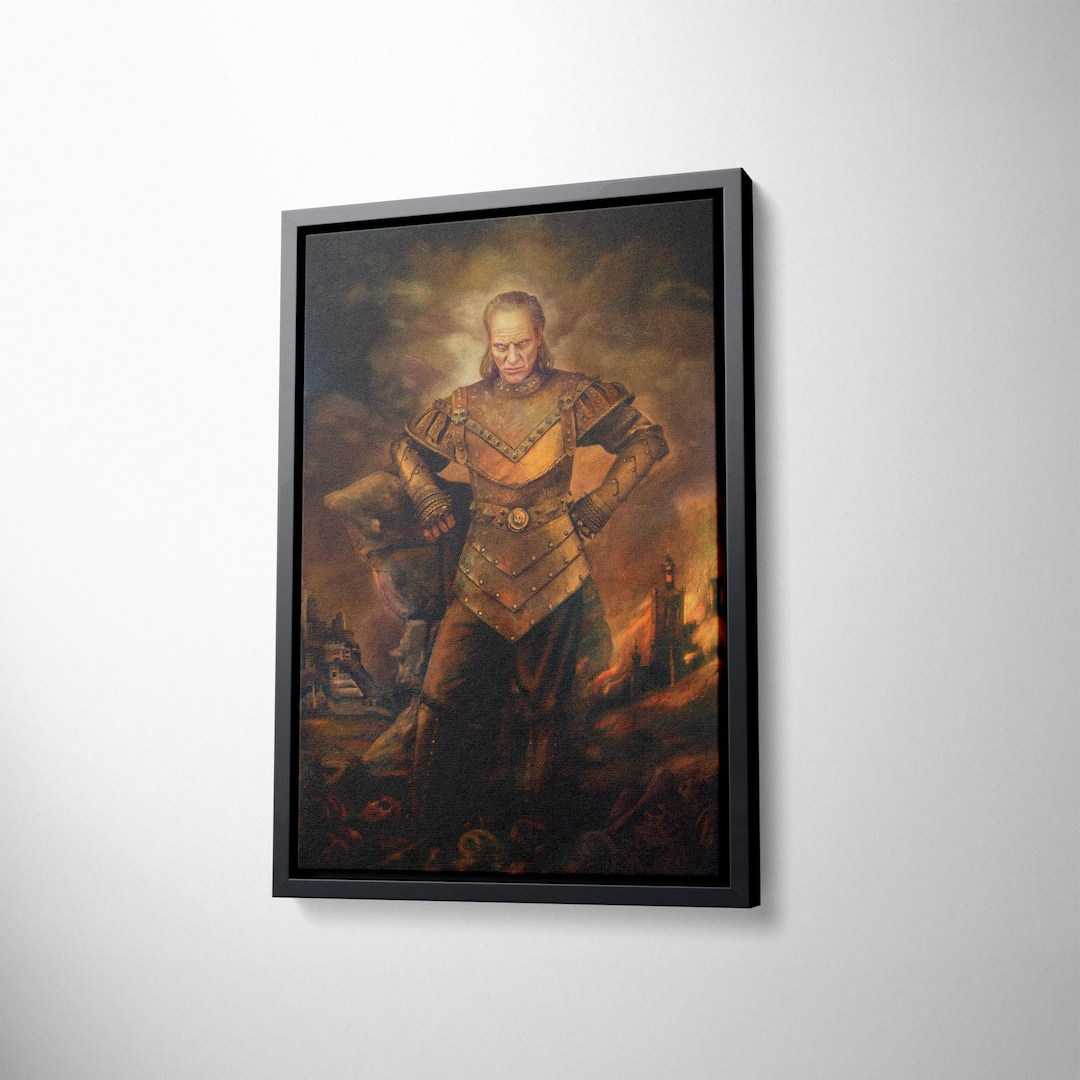 Vigo the Carpathian Canvas, Ghostbusters II Painting Replica, Pop ...